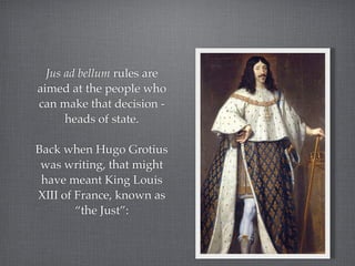 Laws of war intro slideshow | KEY