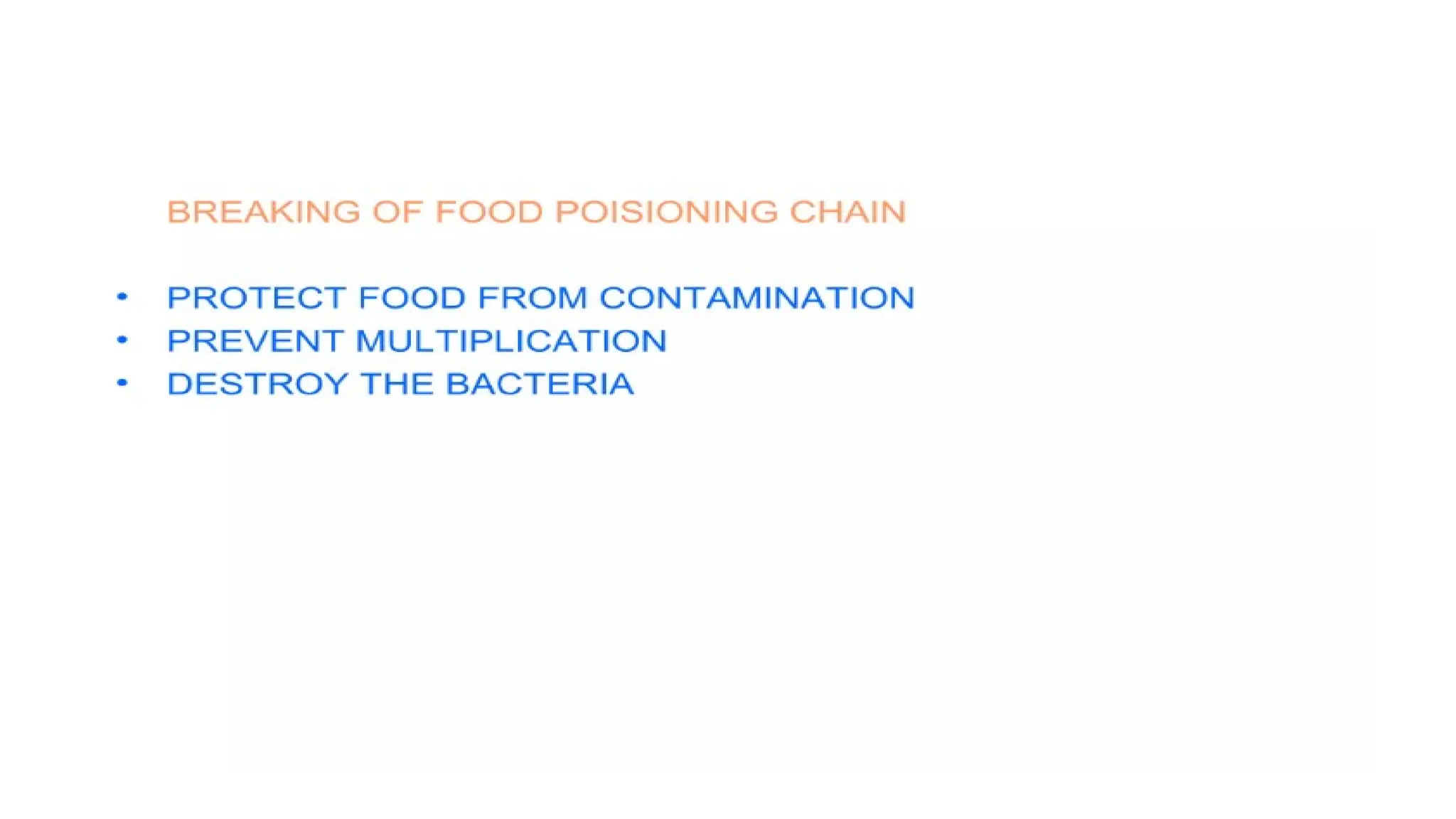 Basic Food Handling Training Power Point Presentation | PPT