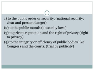 Laws on mass media | PPT