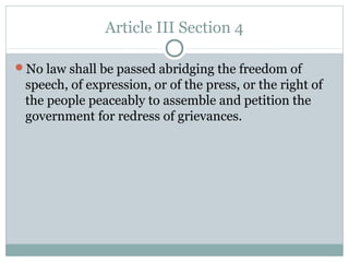 Laws on mass media | PPT