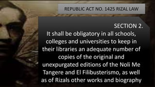 Laws on rizal | PPTX