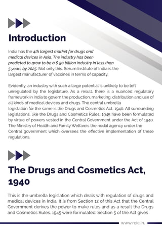 Laws regulating drugs and medical devices | PDF