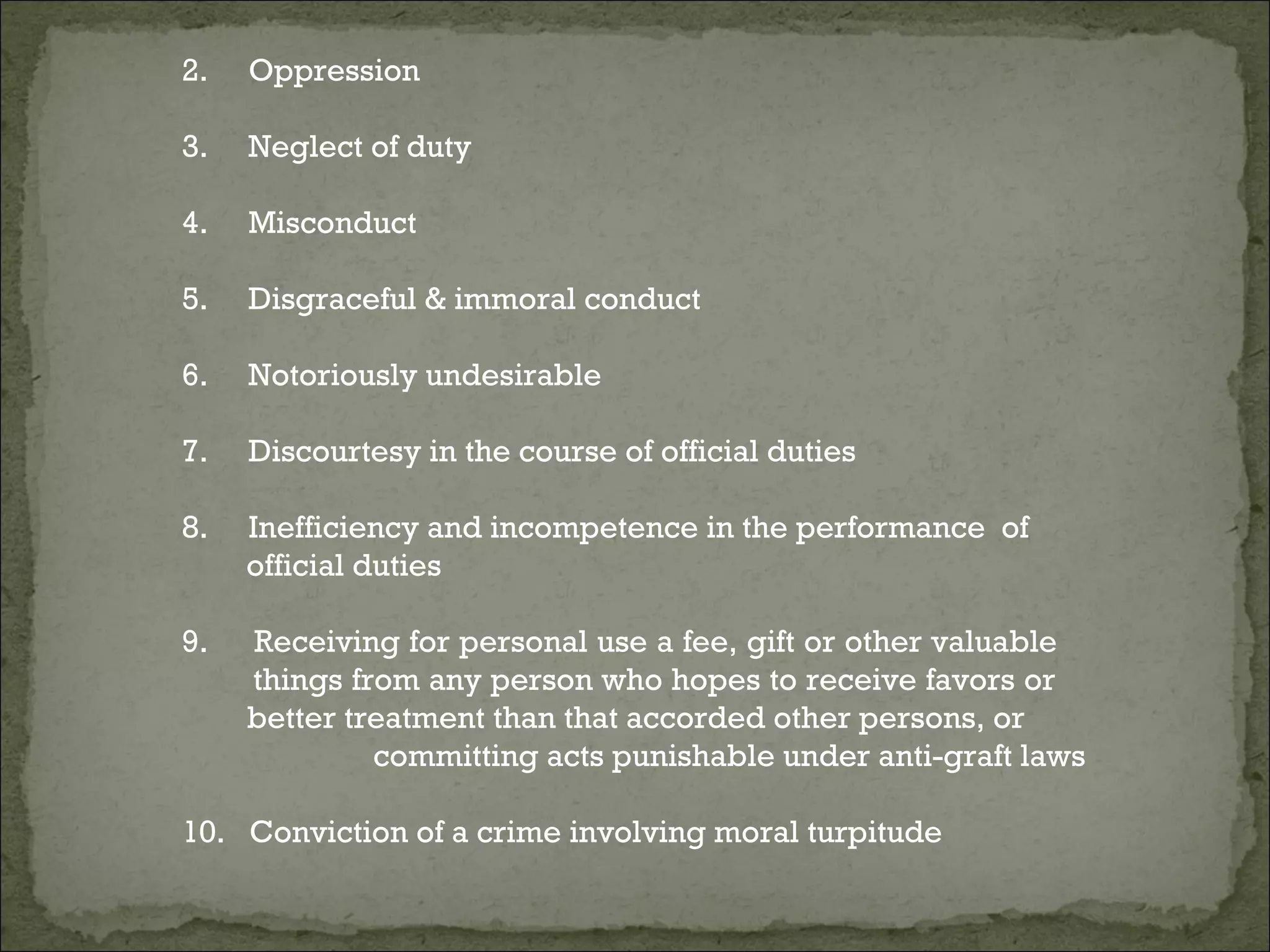 Laws relating to teaching personnel | PPT