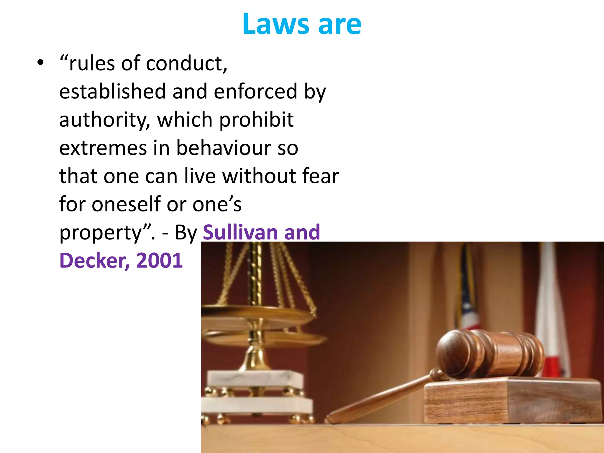 Legal System: Type of law, Torts and Liabilities | PPTX