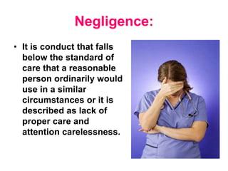 Legal System: Type of law, Torts and Liabilities | PPTX