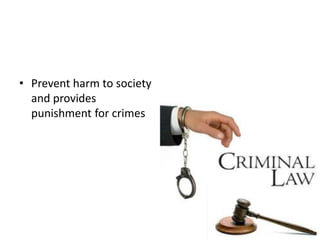 Legal System: Type of law, Torts and Liabilities | PPTX