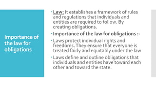Law undertaking as source of obligations.pptx | Legal Services Industry ...