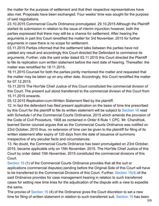 Lawweb.in whether court can condone delay in filing written statement ...