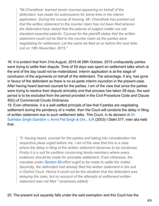 Lawweb.in whether court can condone delay in filing written statement ...