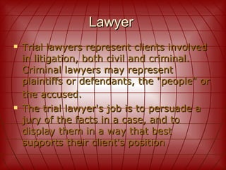 Lawyer | PPT