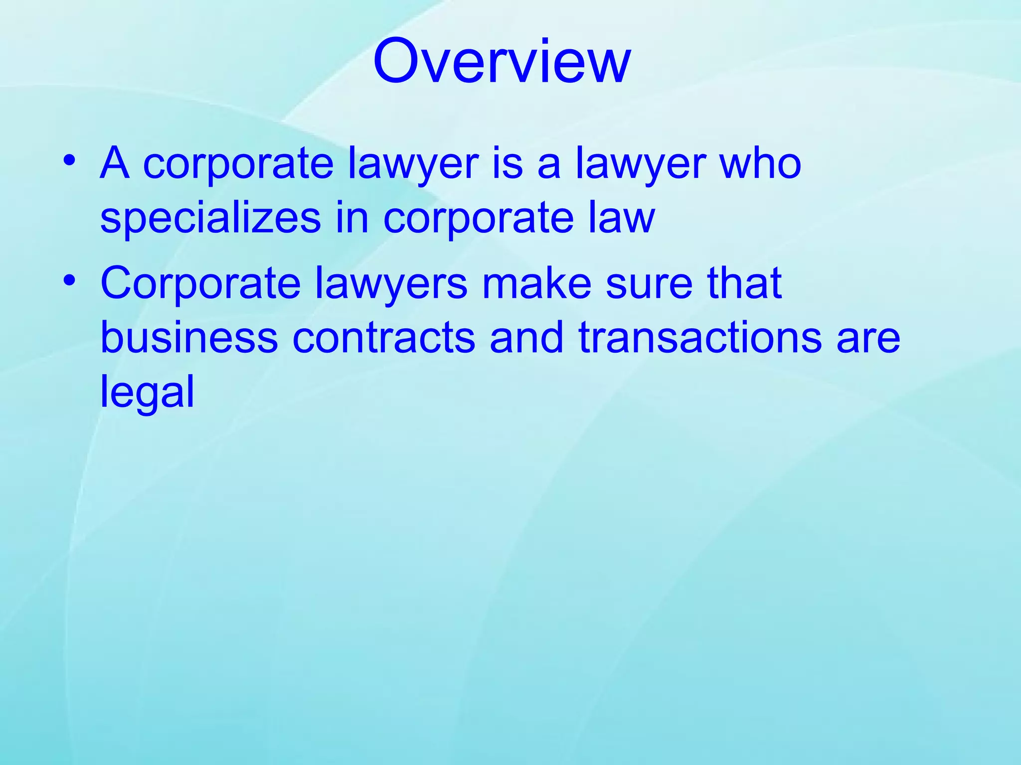 Lawyer presentation v1 | PPT