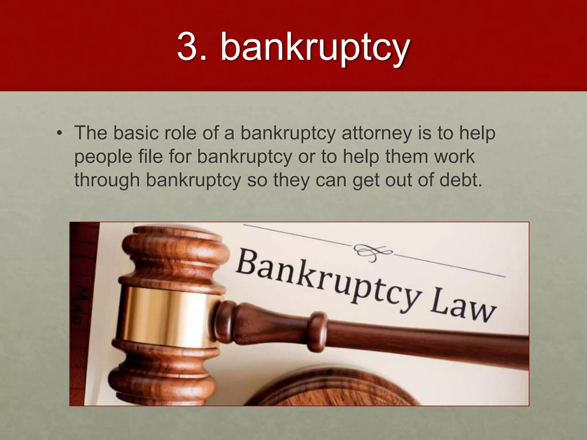 8 Types of Lawyers | PPTX