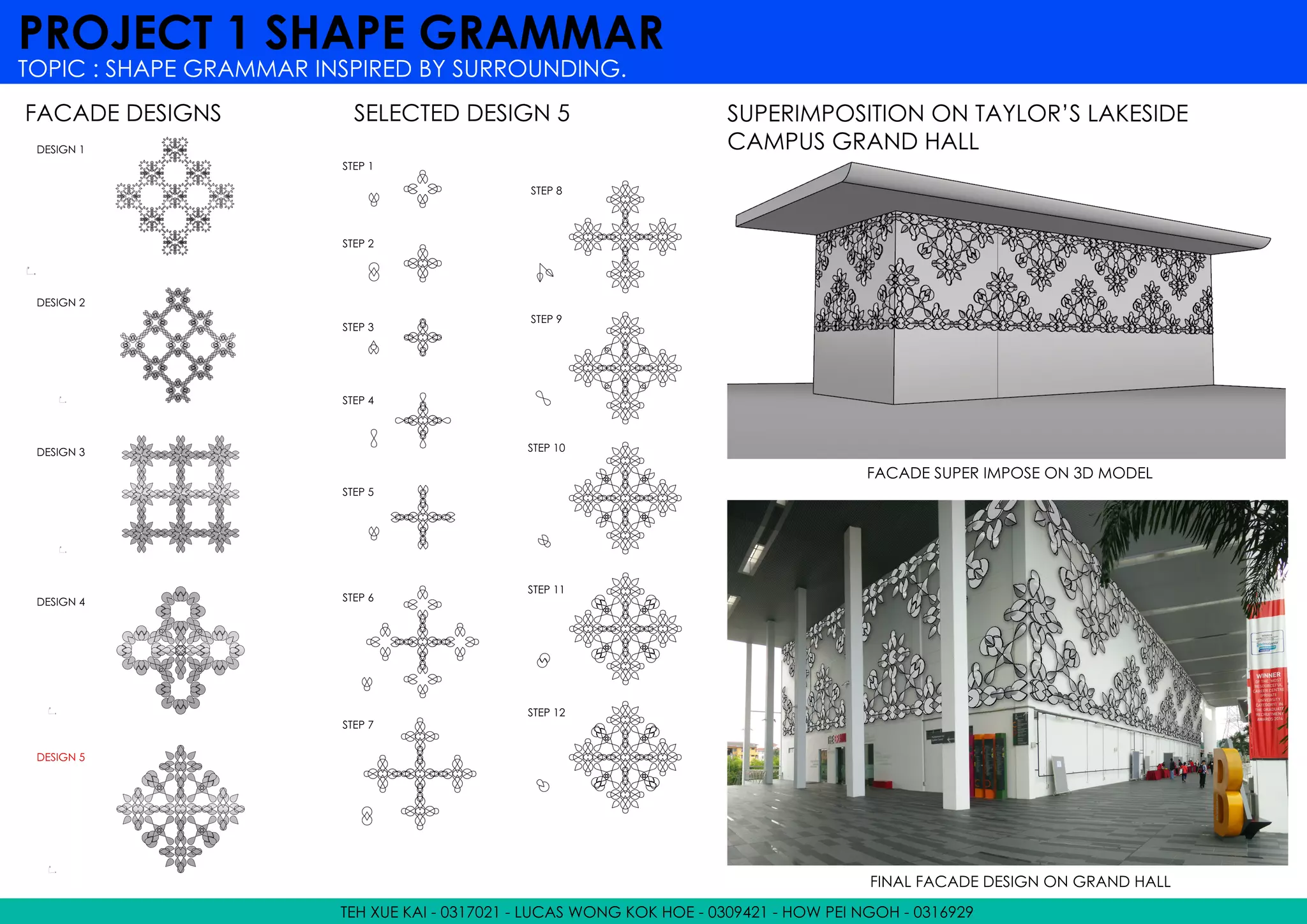 shape grammar project 1 | PDF