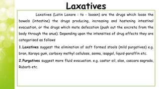 Laxative | PPTX