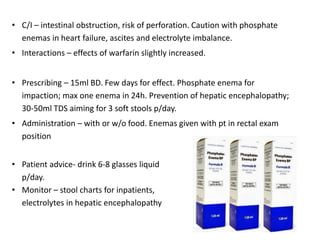 Laxatives | PPTX