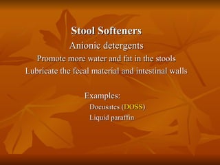 Laxatives | PPT