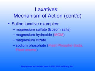 Laxatives | PPT
