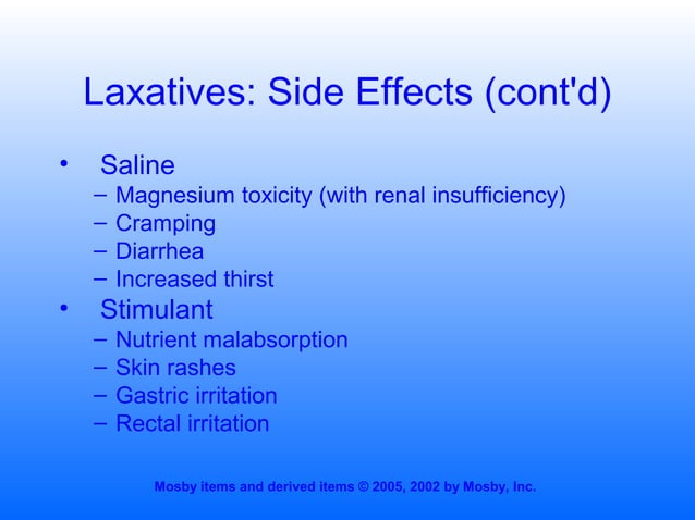 Laxatives | PPT | Digestive Disorders | Diseases and Conditions