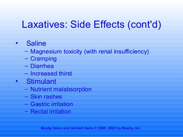 Laxatives
