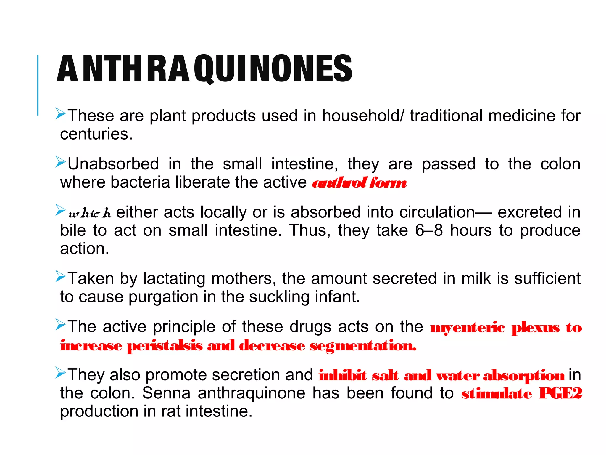 Laxatives and Purgatives | PPT