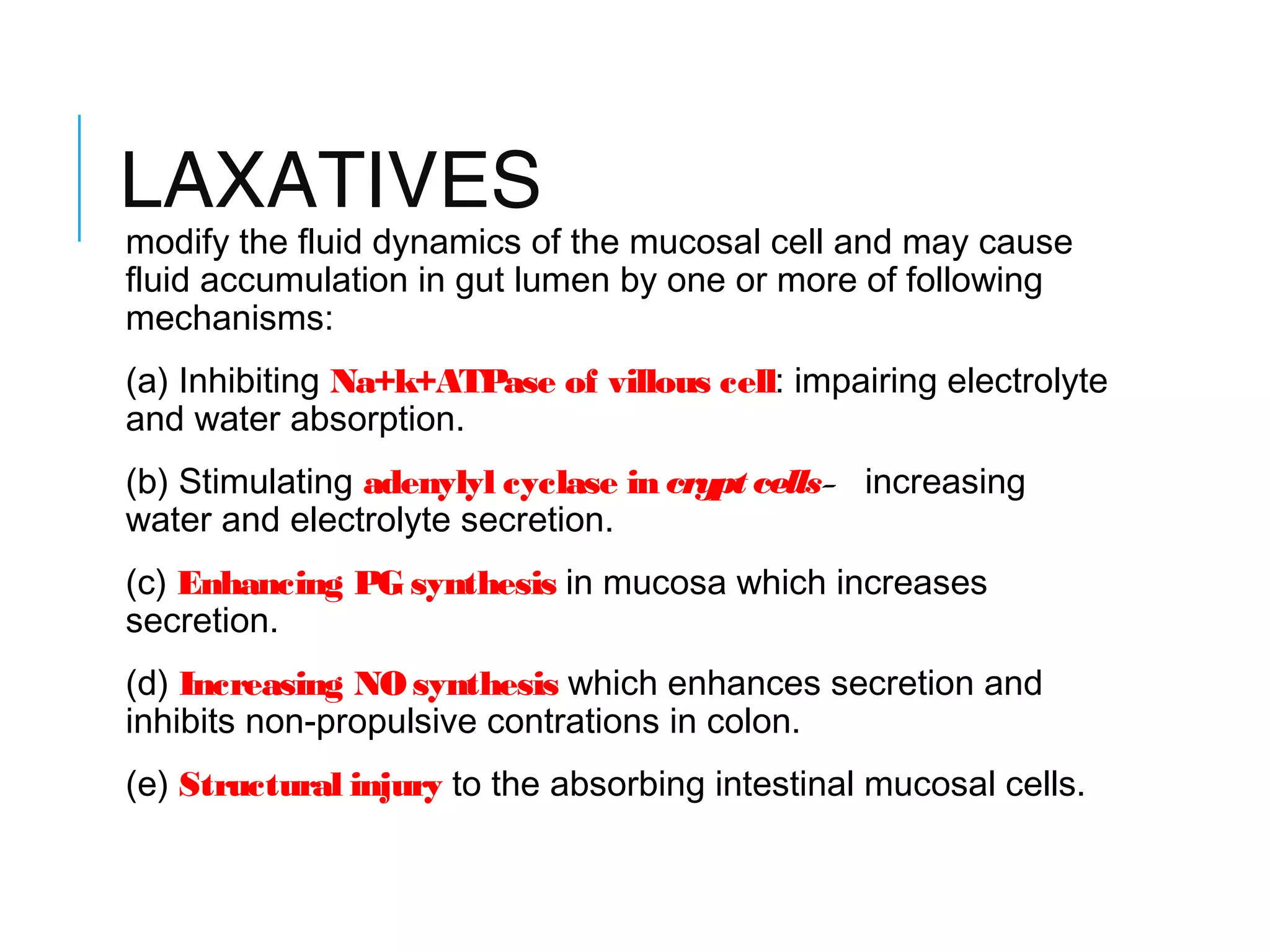 Laxatives and Purgatives | PPT