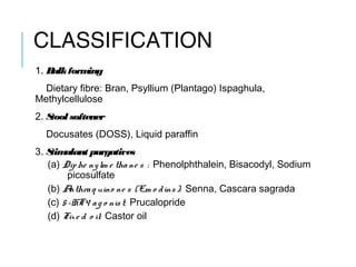 Laxatives and Purgatives | PPT