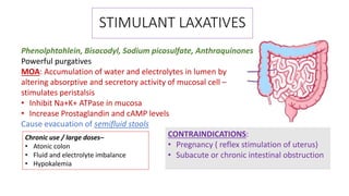 Laxatives | PPTX