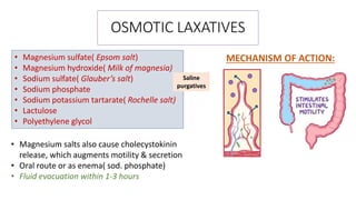 Laxatives | PPTX