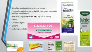 PREPARATION AND GIVING LAXATIVES ...pptx