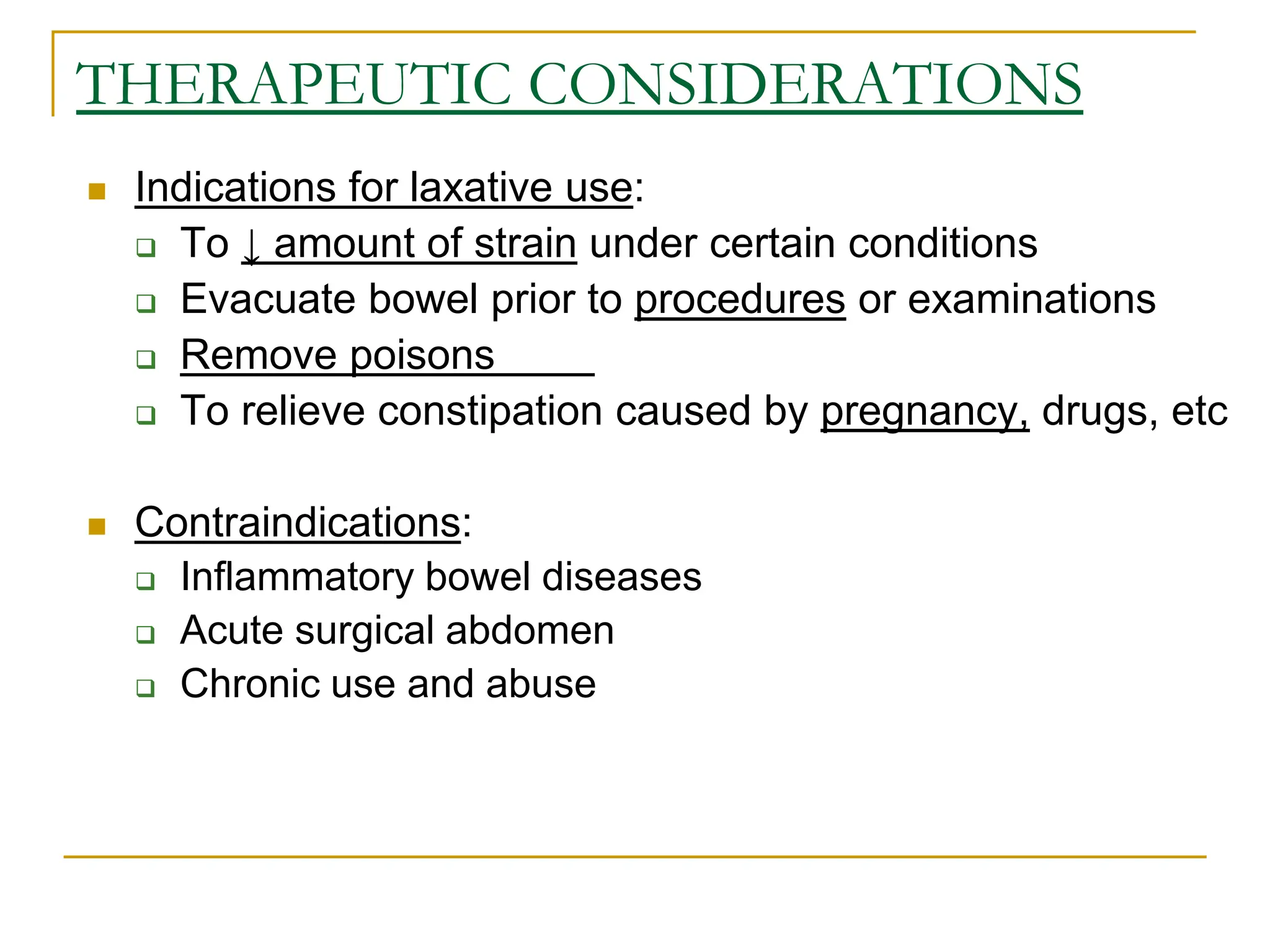 Kampala International University Laxatives - IBS.pptx