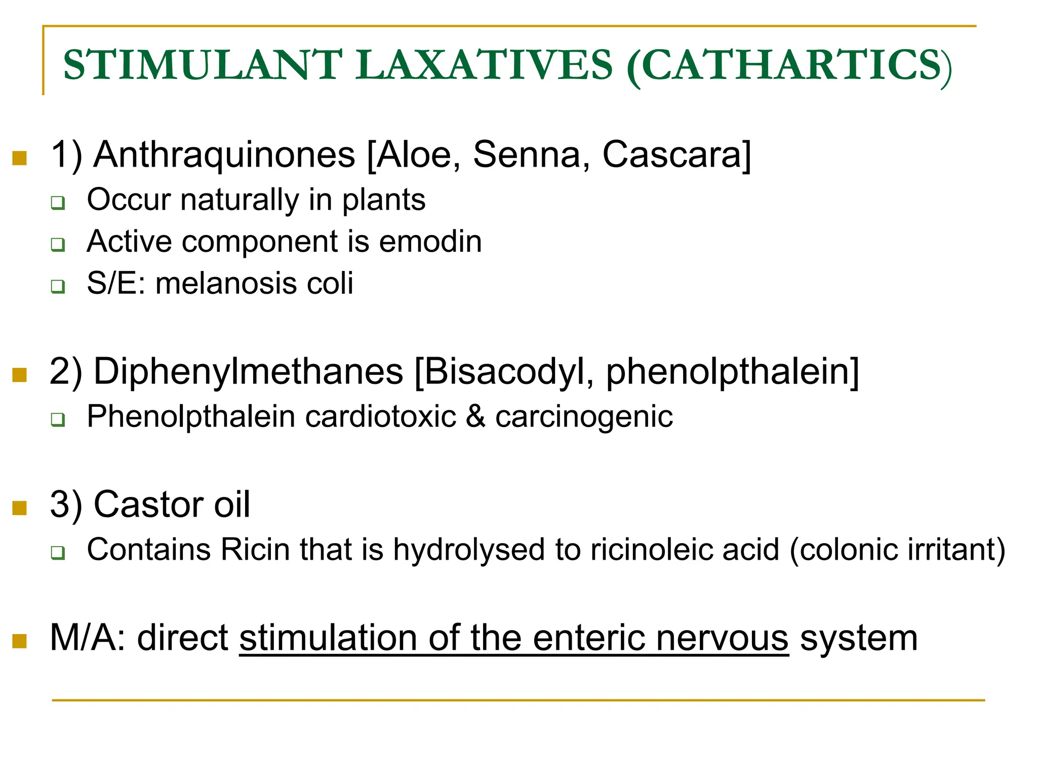 Kampala International University Laxatives - IBS.pptx