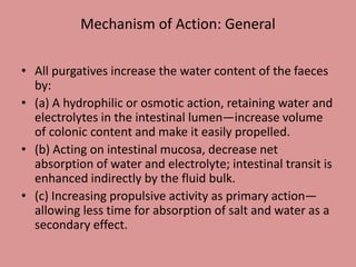 Laxatives purgatives | PPTX
