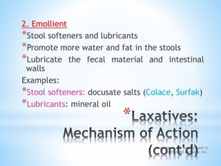 Laxatives (1) | PPTX