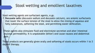 LAXATIVES, PURGATIVES,ANTIDIARRHOEAL AND ORT PPT.pptx