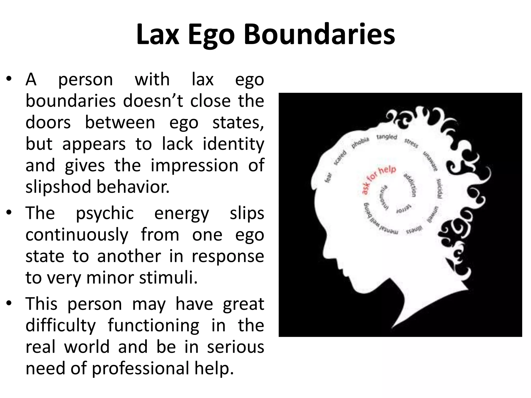 Lax ego boundaries | PPTX
