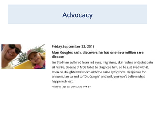 Ian Stedman (CORD), Ron Laxer (The Hospital for Sick Children) | PDF