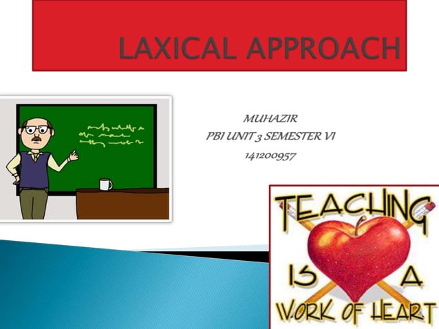 Laxical approach | PPT