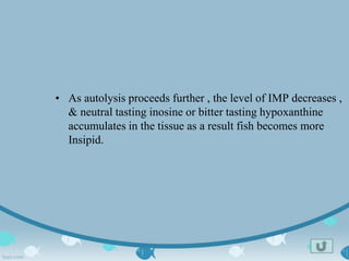 Post Harvest Spoilage of Fish | PPTX