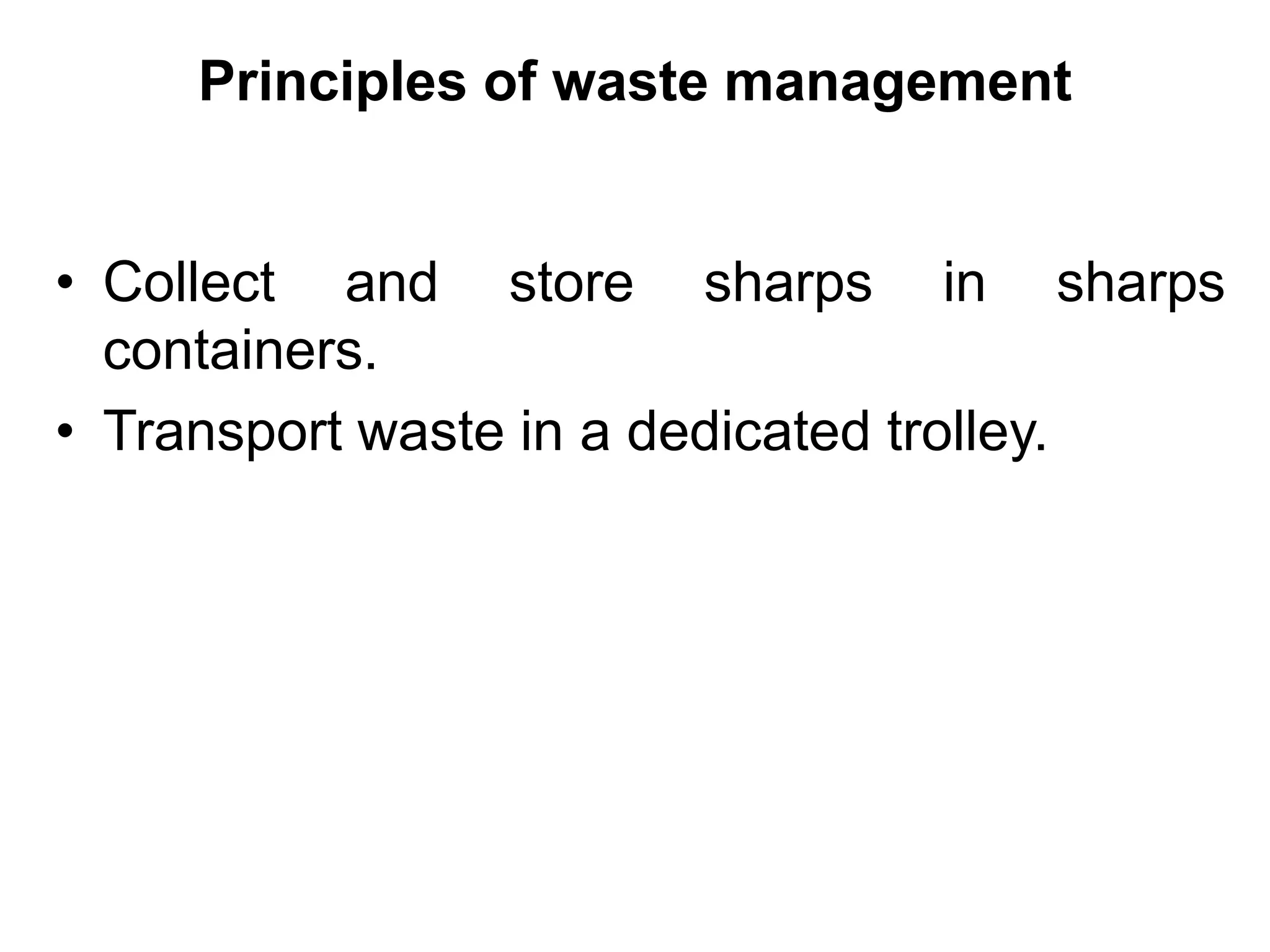 waste management in health care setting and its type | PPTX | Indoor ...