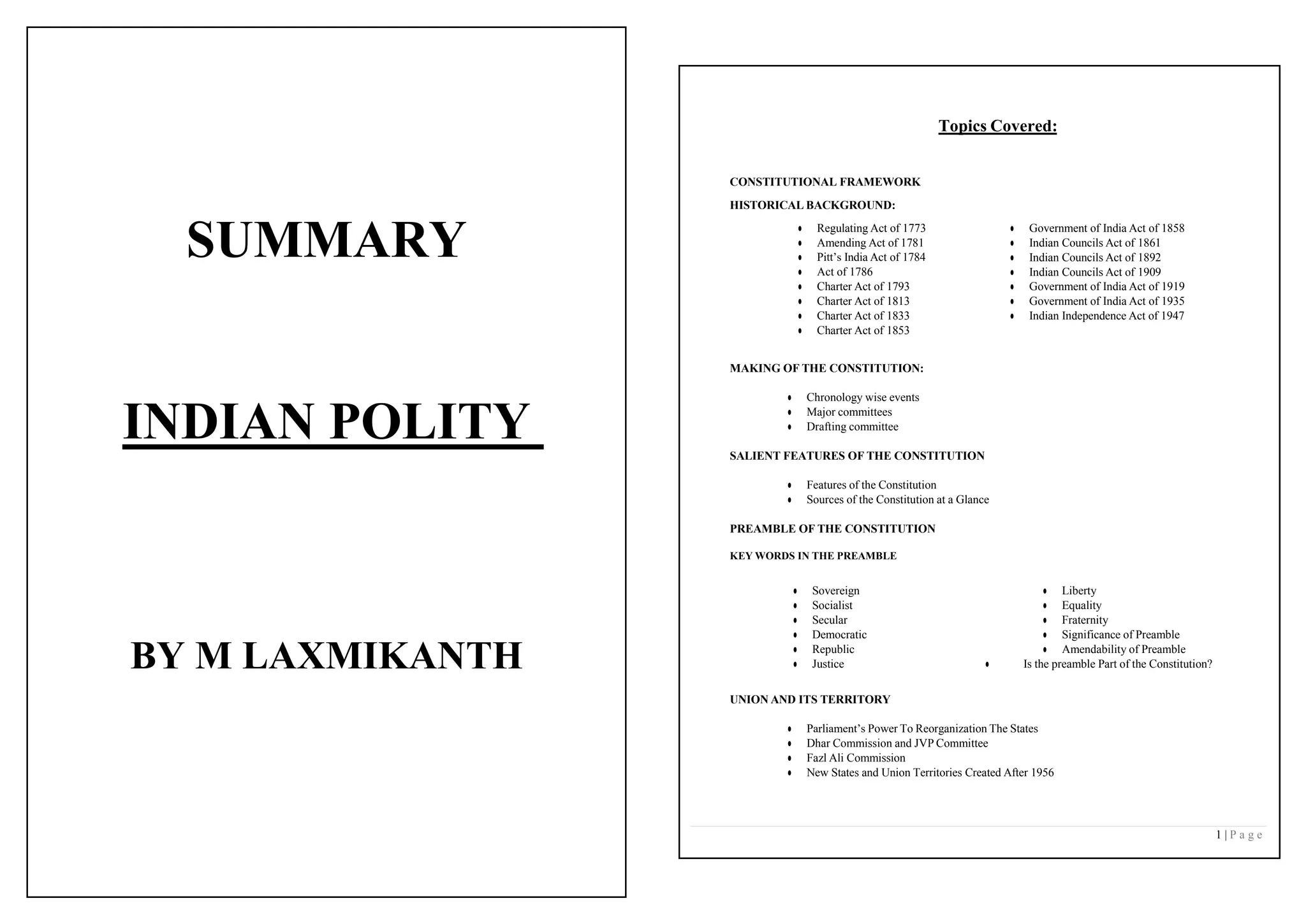 upsc polity | PDF