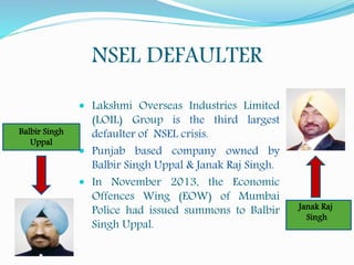 Laxmi Overseas Industries Limited | PPTX | Commodities | Economy