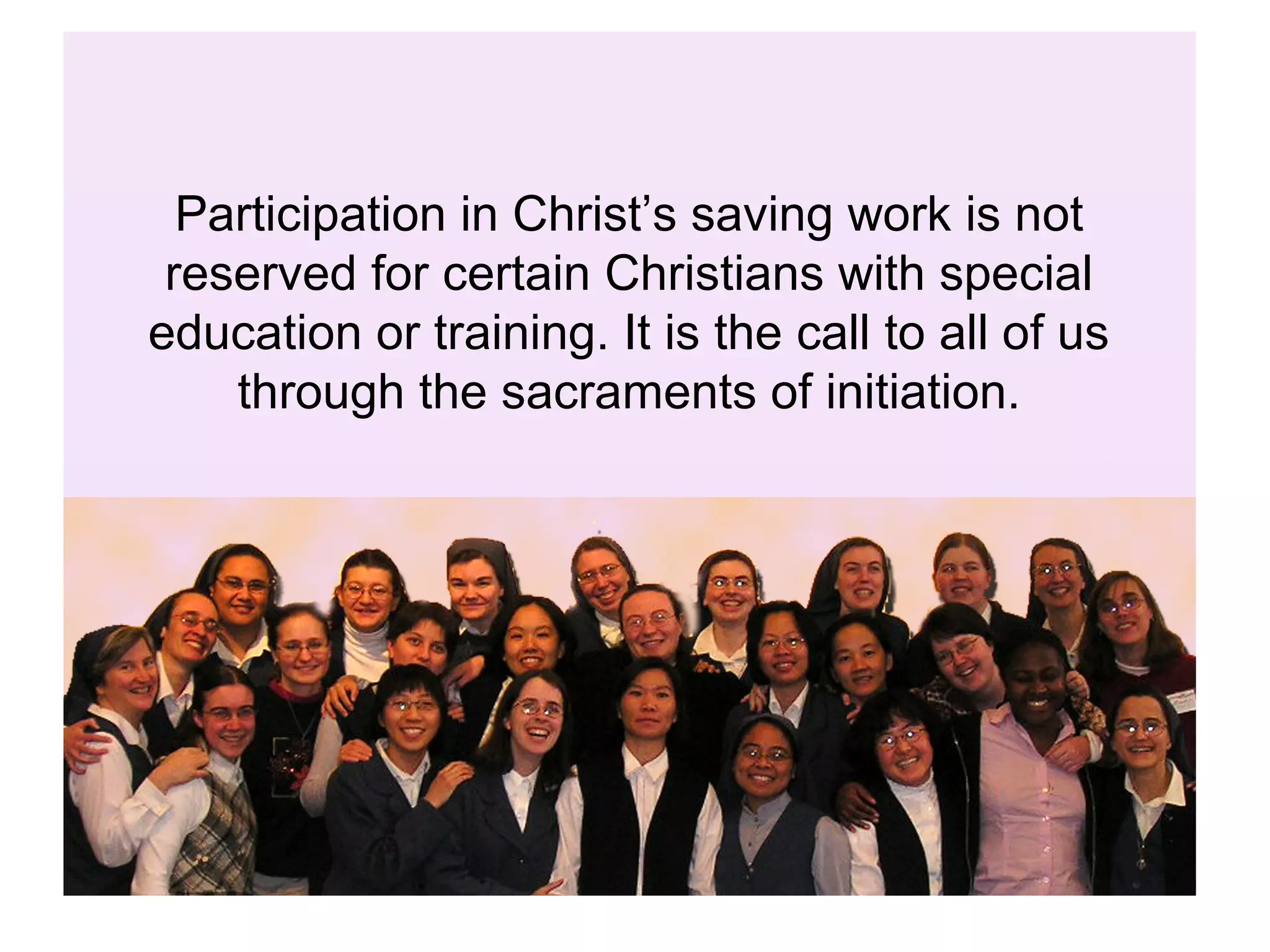 Lay Vocation and Mission Prayer Reflection | PPT