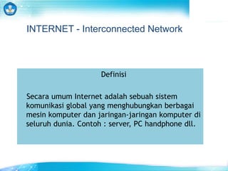 Internet sebagai media pembelajaran di sekolah | PPT