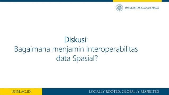 Layanan data spasial berbasis OGC | PPT
