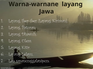 University Level Lesson 7 : Layang Jawa 7.ppt
