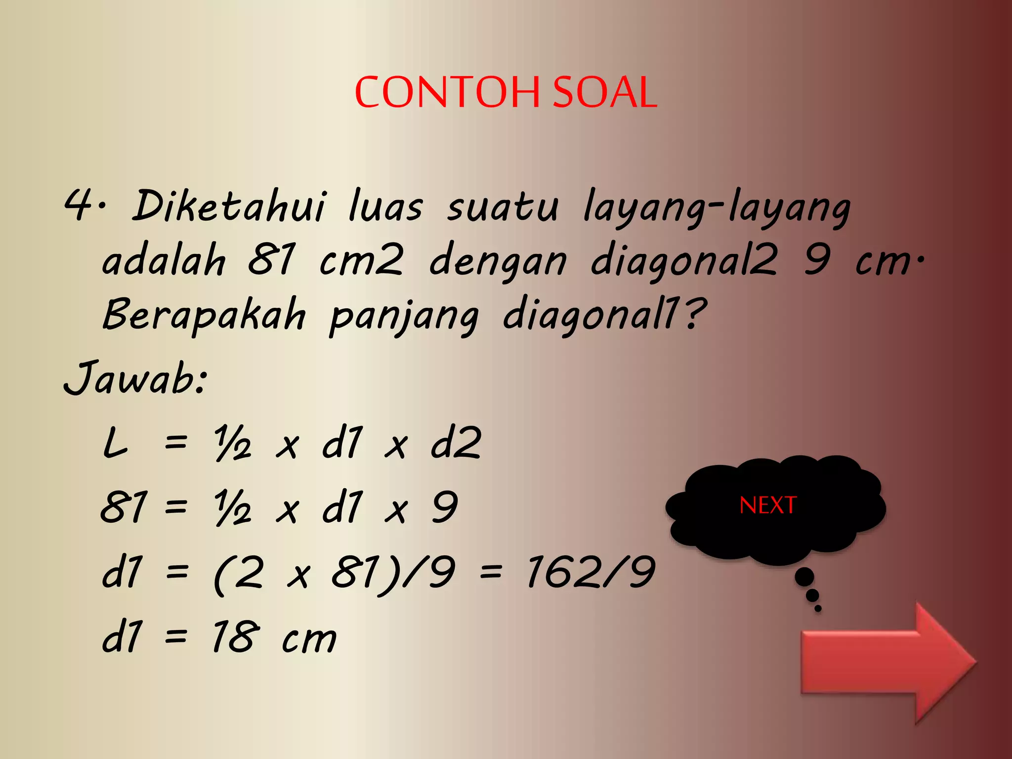 bangun datar Layang-layang | PPTX
