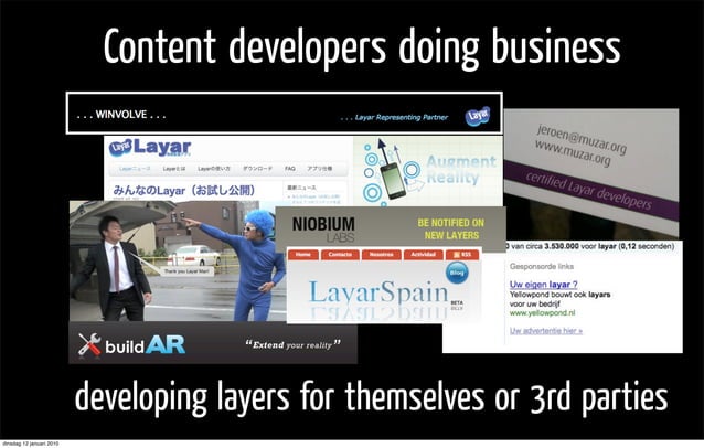 Layar Augmented Reality Browser - general presentation | PPT