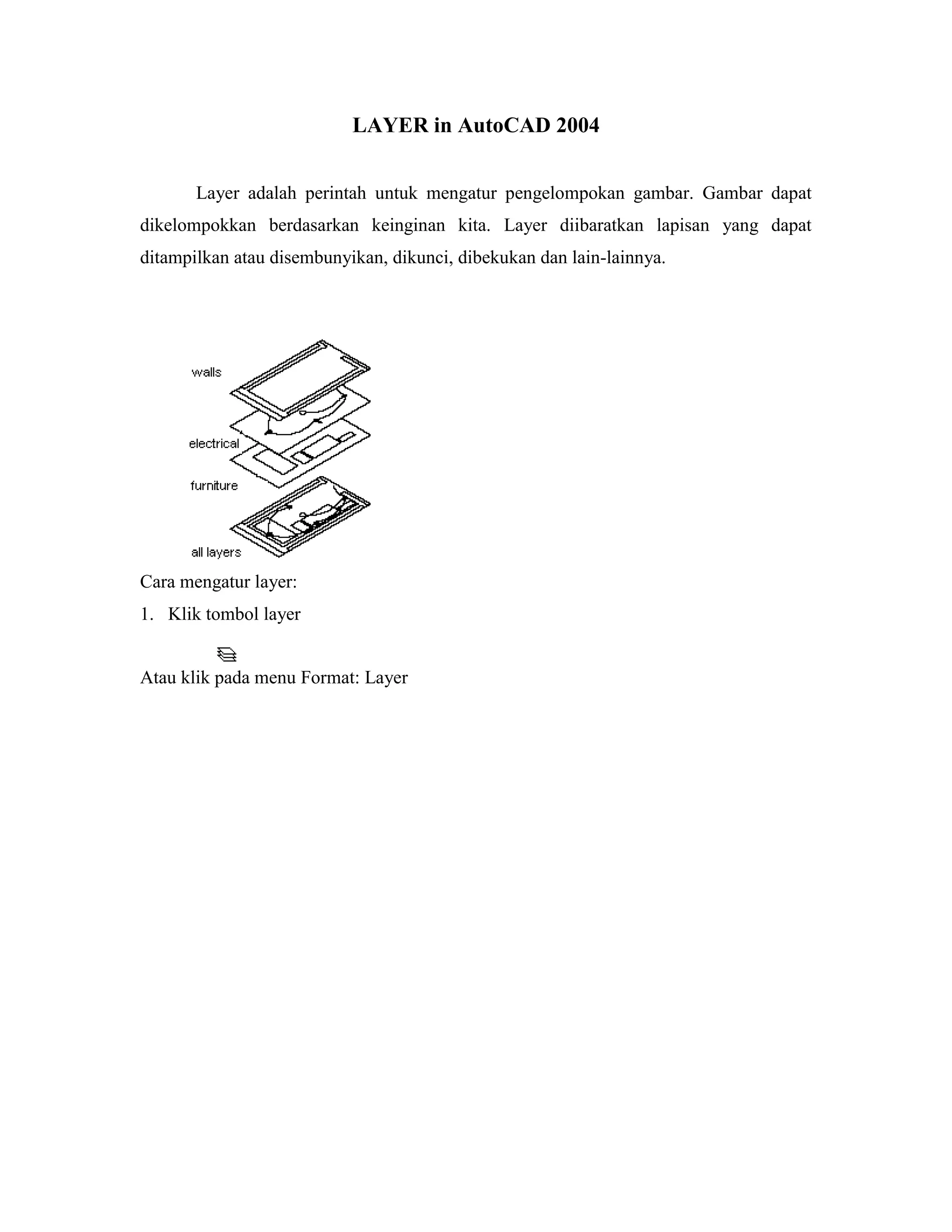 AutoCAD 2004 Layer | PDF
