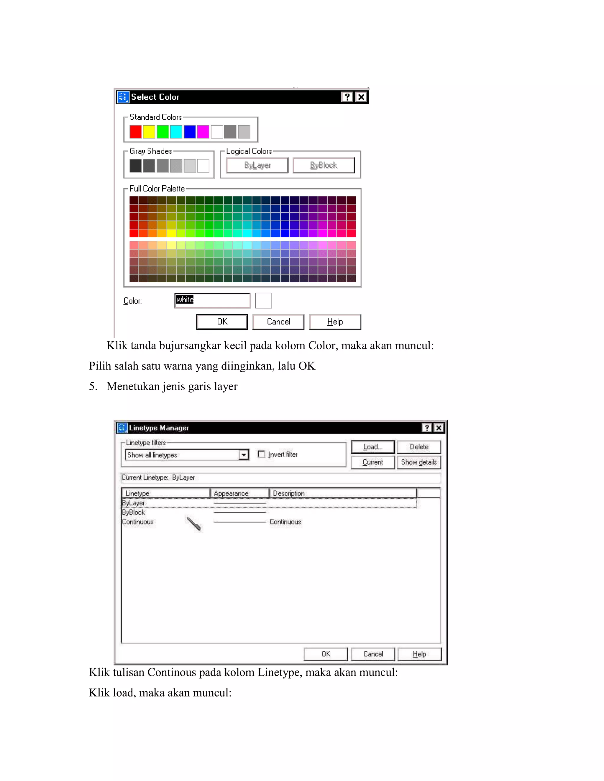 AutoCAD 2004 Layer | PDF