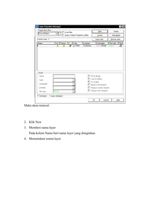 AutoCAD 2004 Layer | PDF